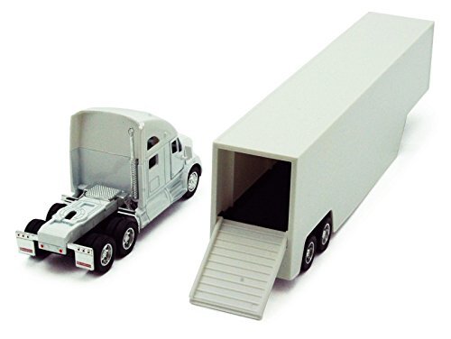 Kenworth T700 Container Truck 1:68 Die Cast Metal Model Toy Truck White ...