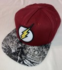 DC Comics The Flash Hat Adjustable Snapback Justice League Cap Rare ...
