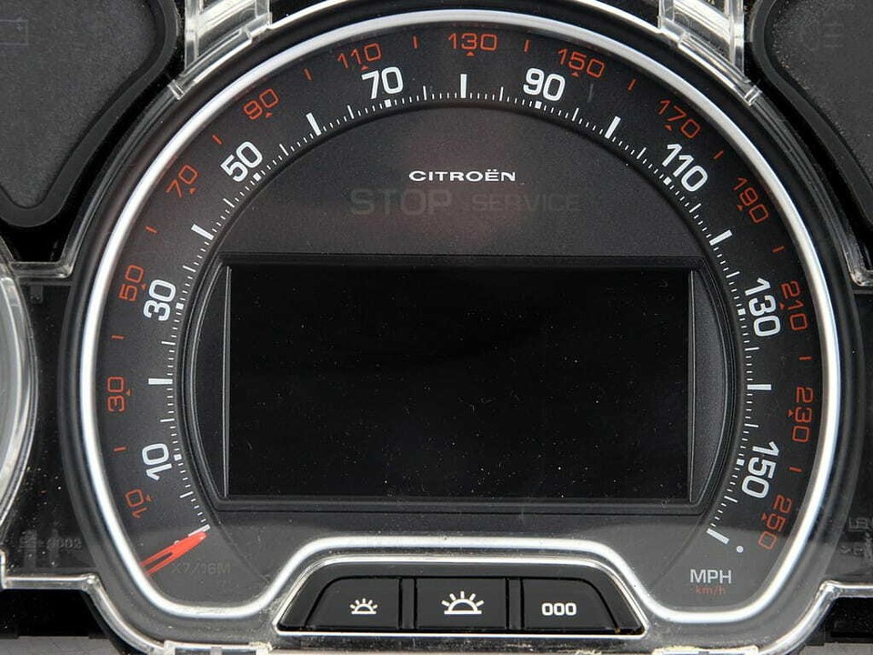 Speedometer Instrument Cluster Citroen C5 MK 3 III X7 HDI E-HDI ...