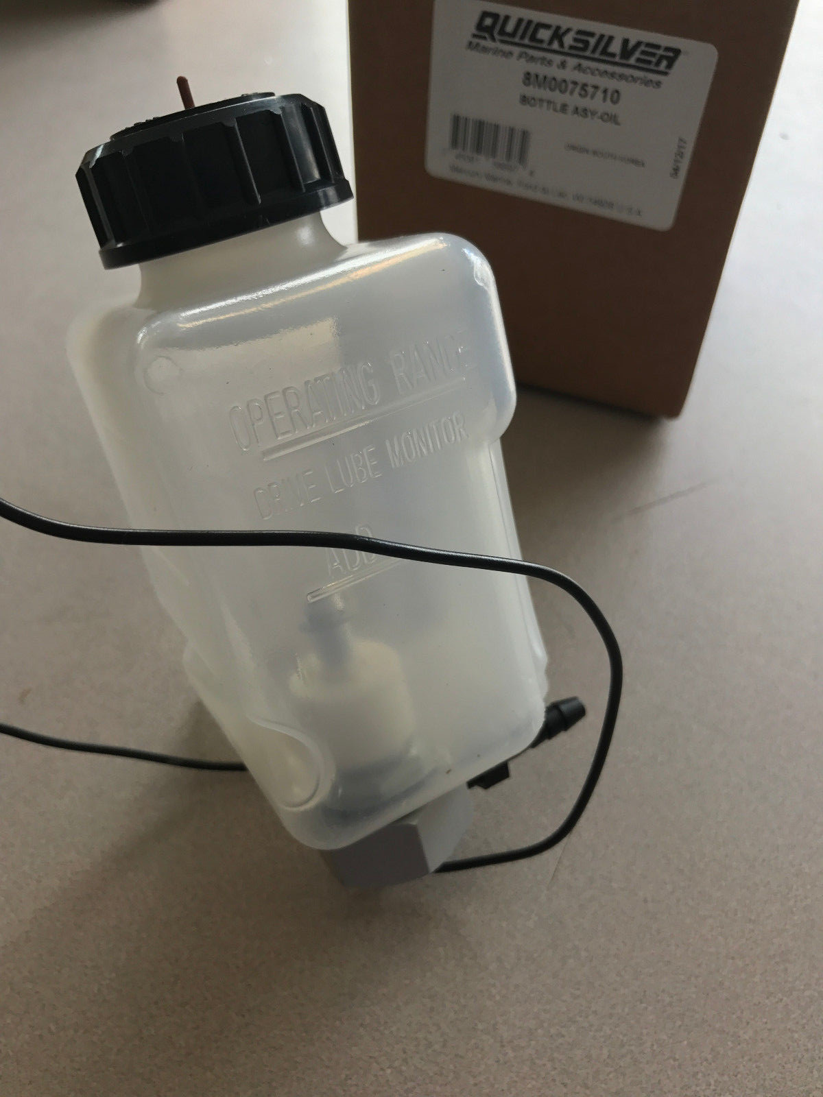 MerCruiser Gear Oil Lube Bottle Reservoir Monitor & Sensor 806193a47 ...