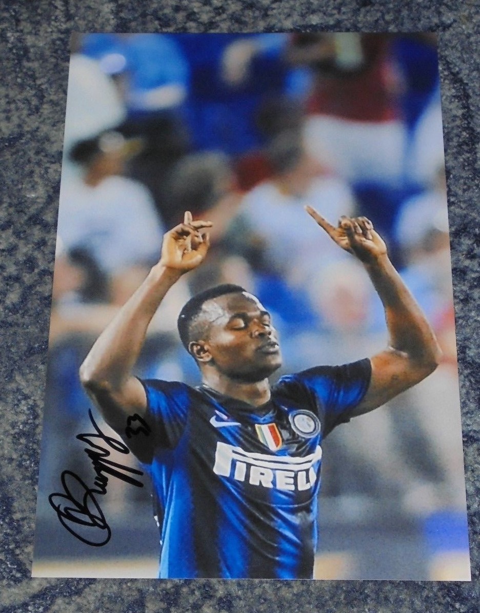 VICTOR OBINNA - NIGERIA FOOTBALLER - 12x8 PHOTO SIGNED -(43) | eBay UK