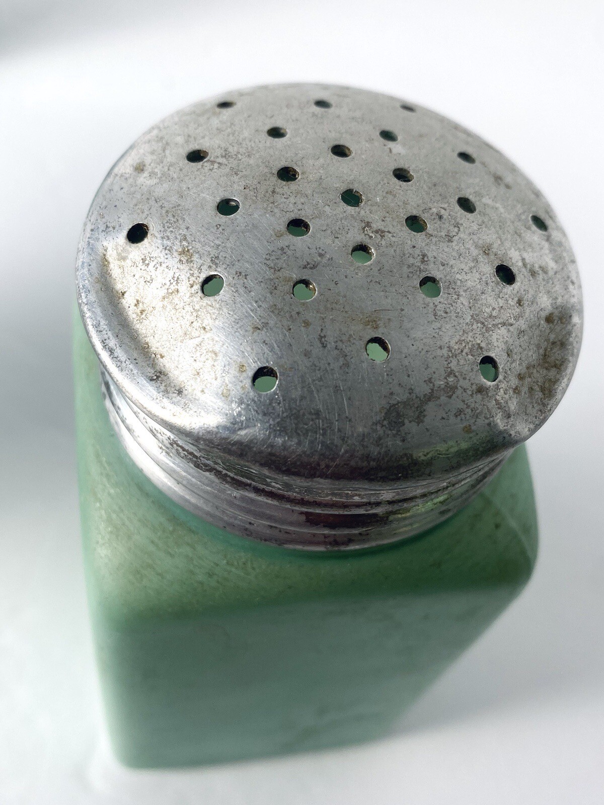 McKee Hotpoint Range Shakers Set 3 Jadeite Color Milk Glass Sugar Flour ...