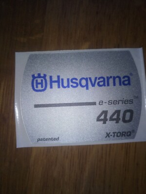 New Original Husqvarna OEM 440 sticker decal 544463601 | eBay