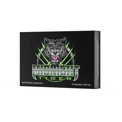 Midnight Tiger White Pill, All Natural Male Energy 10 pill pk | eBay