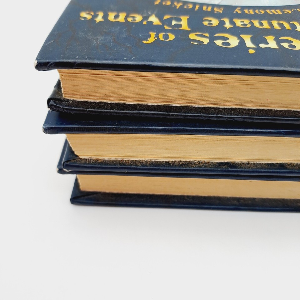 Lemony Snicket A series of unfortunate events books 1-3 bundle Hard ...