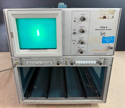 Tektronix 7704A Oscilloscope Modular System Series 7000 Vintage TEK ...