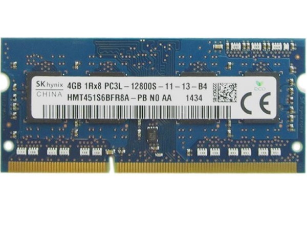 Hynix HMT451S6BFR8A-PB 4 GB DDR3 1600 MHz SO DIMM 204-pin RAM Module ...