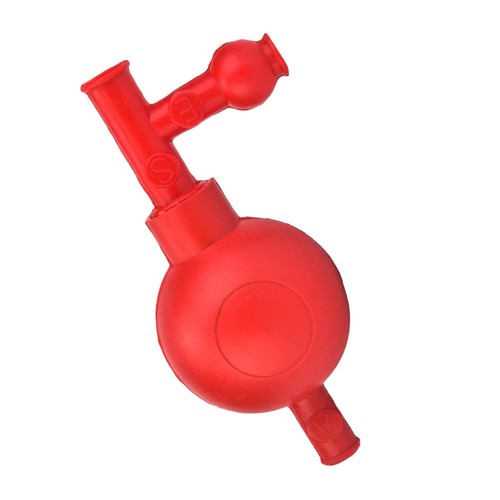 Lab Rubber Suction Bulb Pressure Quantitative Pipette Filler Elastic ...