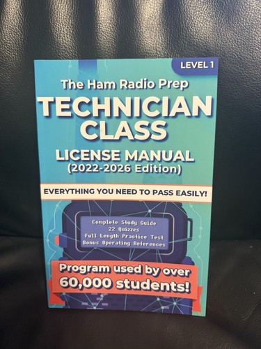 The Ham Radio Prep Technician Class License Manual (2022 - 2026) (Ham ...