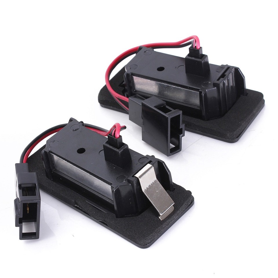 2x License Number Plate LED Light Lamp for A4 A5 Q5 S5 TT 08-13 Error ...