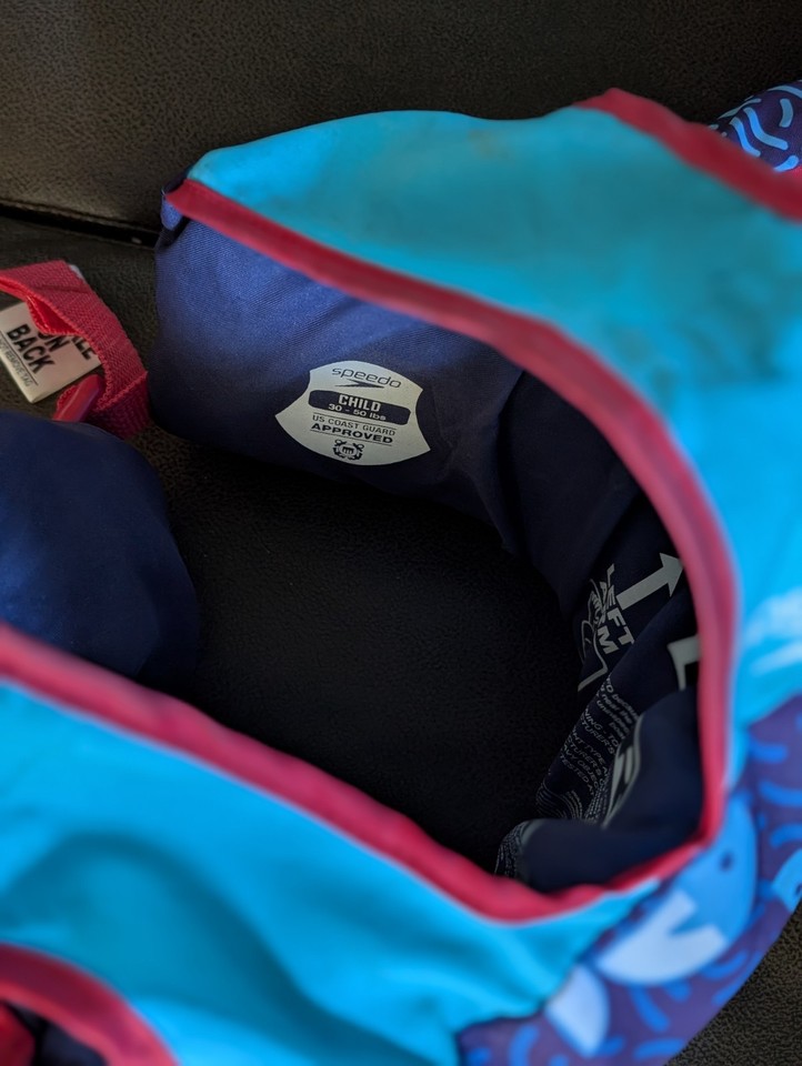 Speedo Swim Star Life Jacket for Kids 30-50lbs Model:325 | eBay