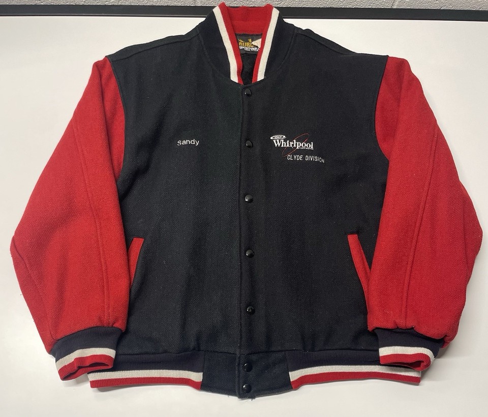 VTG Whirlpool Employee Varsity Jacket XL Clyde Division Ohio ...