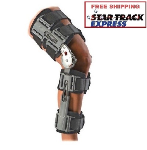 Donjoy X-Act ROM Post Op Knee Brace -ACL Reconstruction Knee ...
