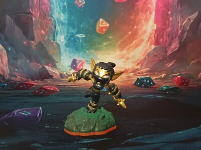 Legendary Stealth Elf Figurine Skylanders Giants | eBay