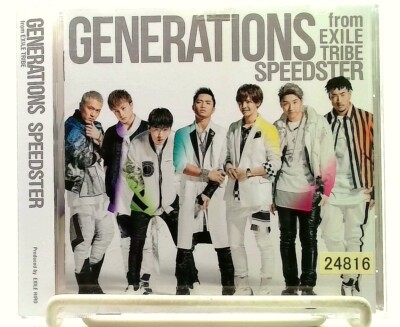 SPEEDSTER [CD with OBI] GENERATIONS from EXILE TRIBE/JAPAN | eBay