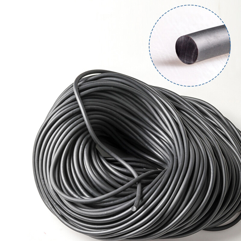 Smooth Solid Nitrile Rubber Cord Round Strip Oil Resistant NBR φ2-30mm ...