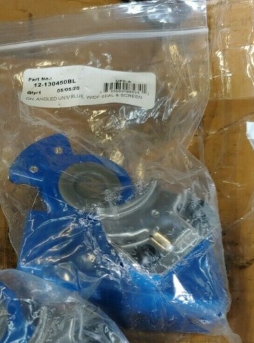 Phillips 12-130450BL GladHand Angled Universal Blue W/DF Seal & Screen ...