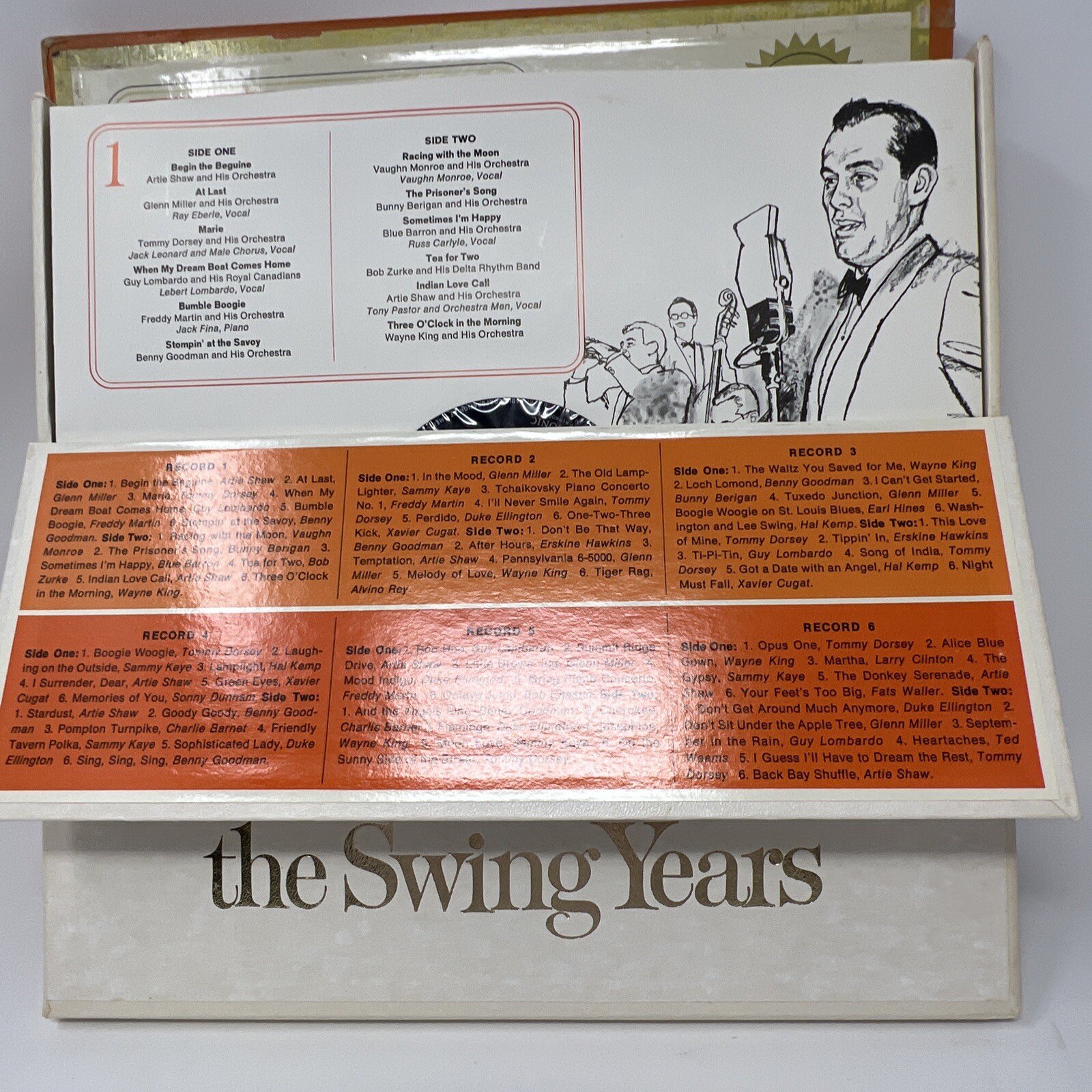 The Swing Years Readers Digest Collectors Ed 6 Vinyl LP Record Box Set ...