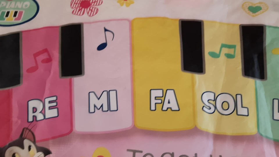 Minnie Mouse Music Mat Together is Better Electronic Piano Mat. No Box ...