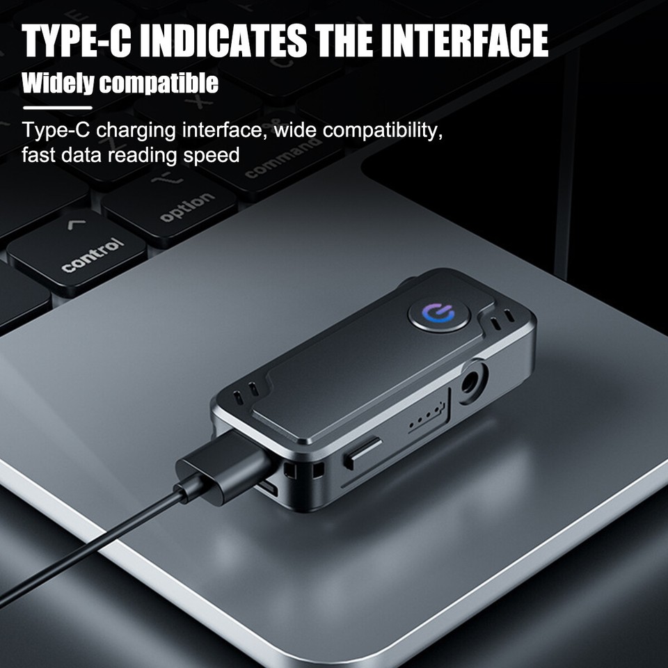 Rechargeable Digital Voice Activated Recorder Audio Dictaphone MP3 ...