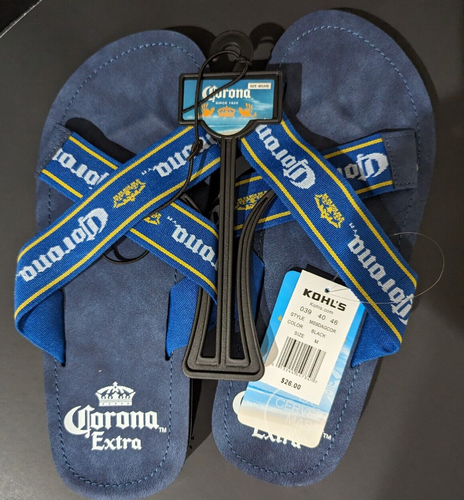 Corona Extra: Flip Flops/Sandals : Size Medium (8/9) NEW WITH TAGS | eBay