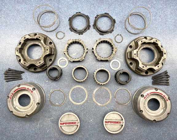 1986-1989 Toyota IFS Superwinch Lock Out Hubs 400513 Completely ...