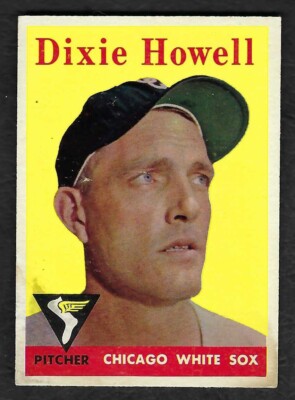 1958 Topps #421 Dixie Howell Chicago White Sox Baseball Card EXMT | eBay