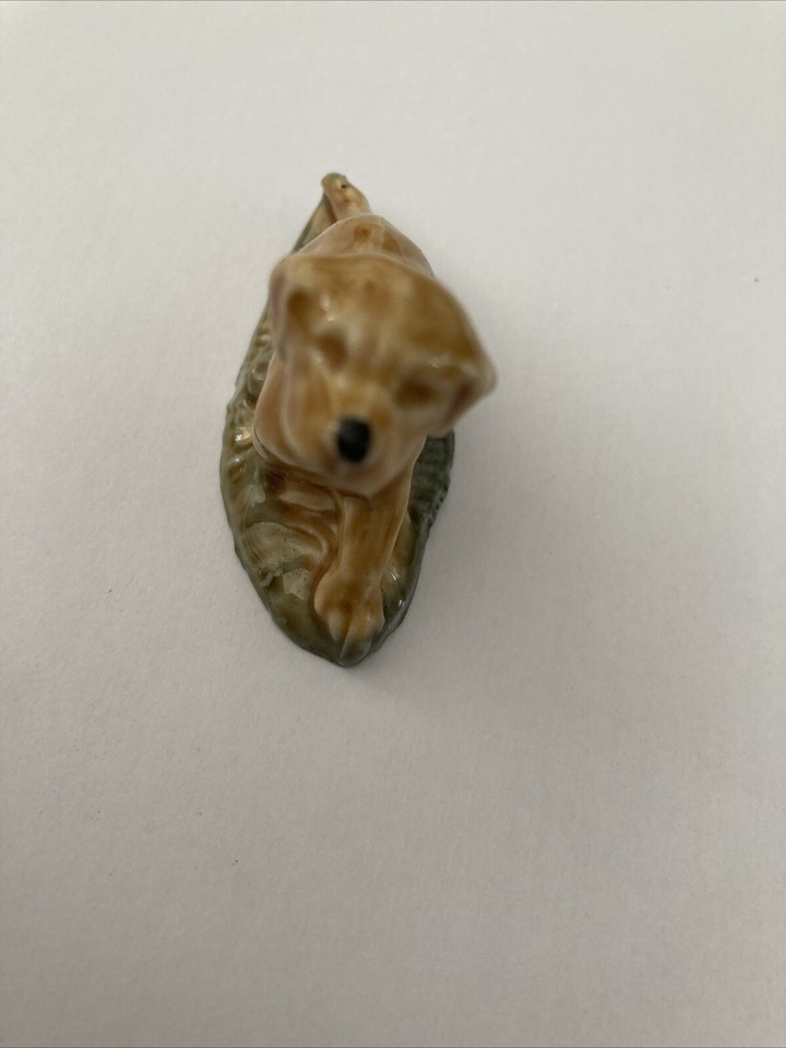 Whimsy wade small ornaments animals dog Retriever | eBay UK