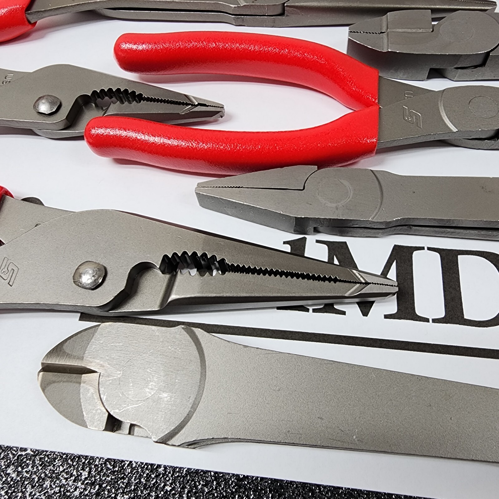 Snap-on Tools USA NEW 15pc RED Master Plier/Cutter/Stripper Set LN46ACF ...