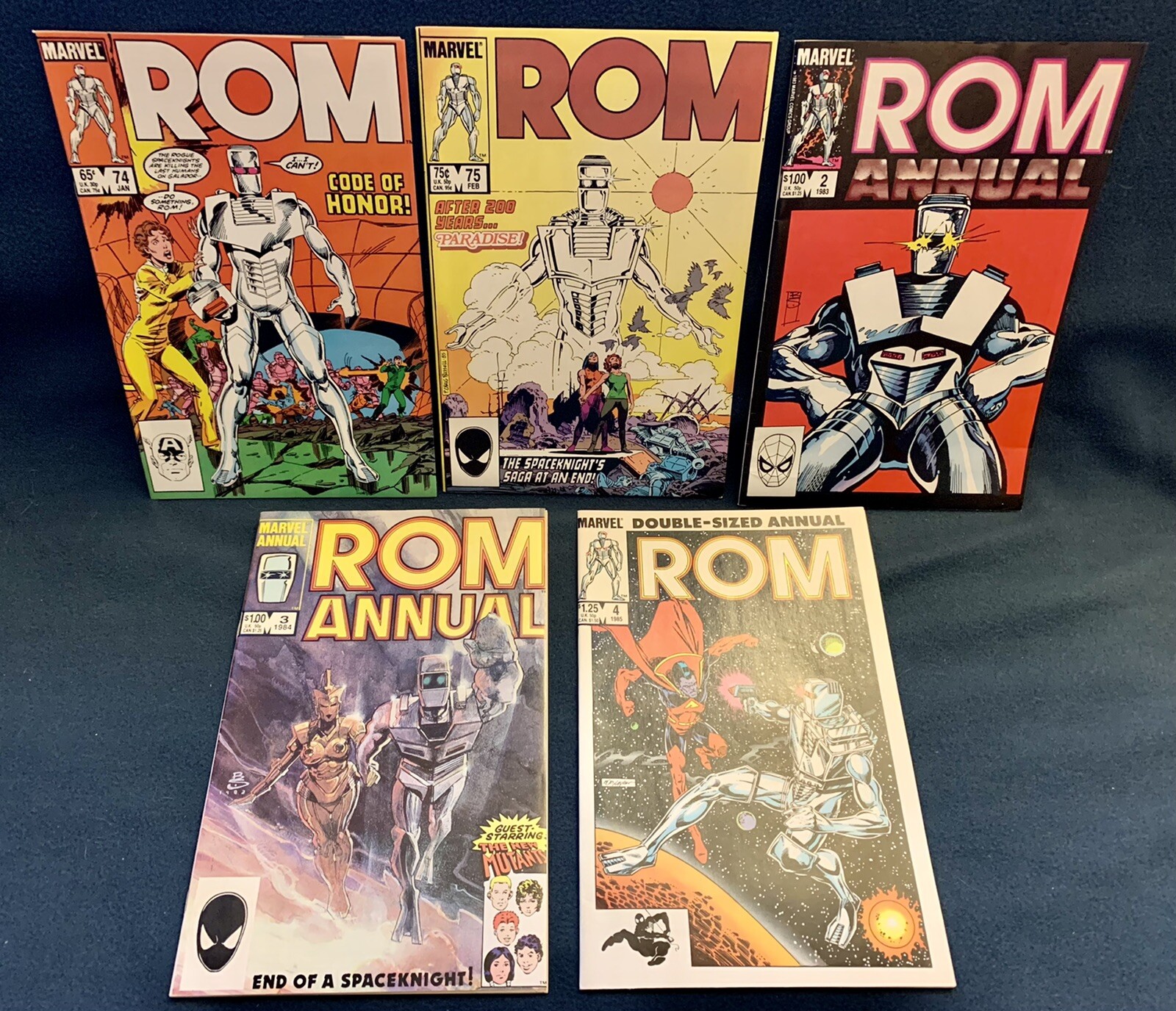 ROM (Marvel, 1979) ISSUES #74, 75, and ANNUALS #2, 3, and 4 | eBay