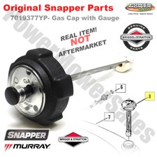 Genuine Snapper 7019377yp Fuel Cap With Gauge for Rear Engine Riders ...