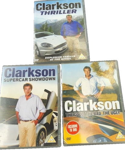 Jeremy Clarkson bundle 3 x Amazing Clarkson DVDs Car Enthusiasts | eBay UK