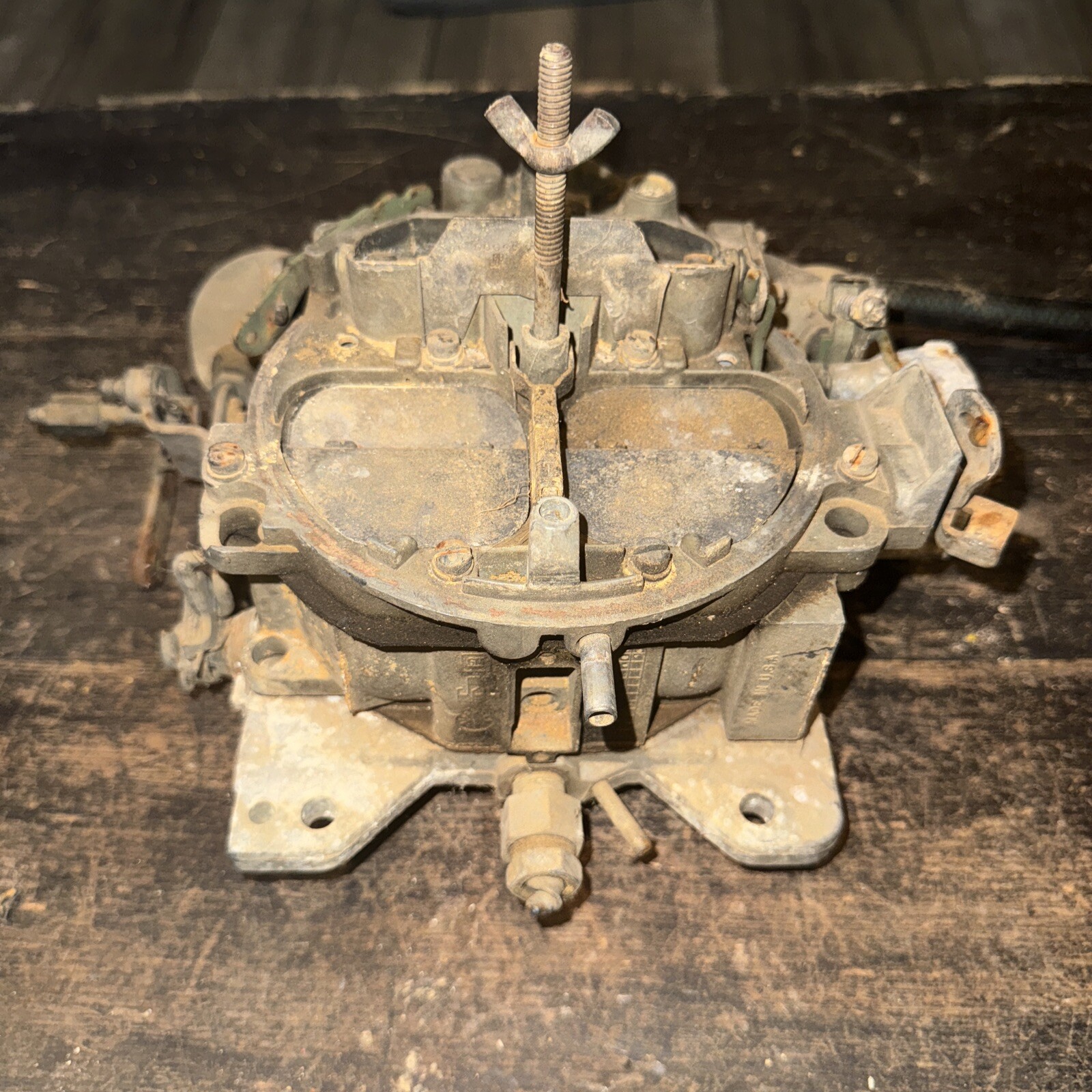 1978 Chevy Pontiac 350 Carburetor Core 17058504-BJT Rochester QUADRAJET ...