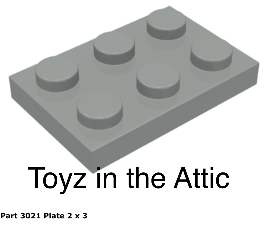 Lego 1x 3021 Plate 2 x 3 Choose Color & Quantity Vintage Parts TITA | eBay