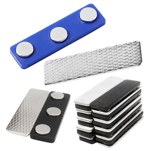 10pcs 3 Magnets Badge Magnets Name Tags Name Tag Magnet Backs Name Tags ...