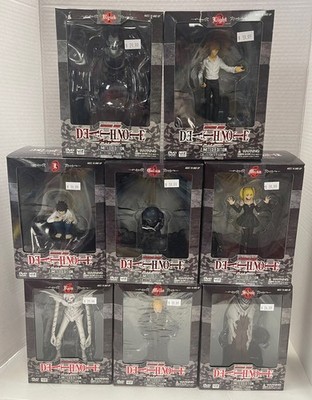 Death Note Figures Lot of 8 (of 9) NIB No DVDs | eBay