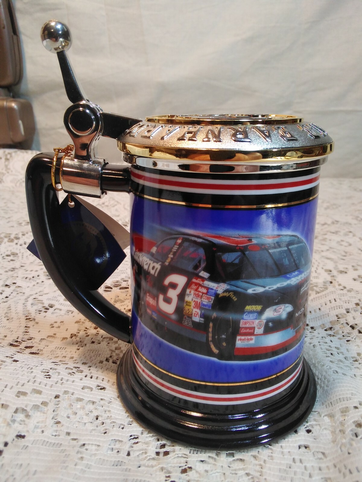 Franklin Mint "THE INTIMIDATOR" #3 DALE EARNHARDT Collector Tankard | eBay