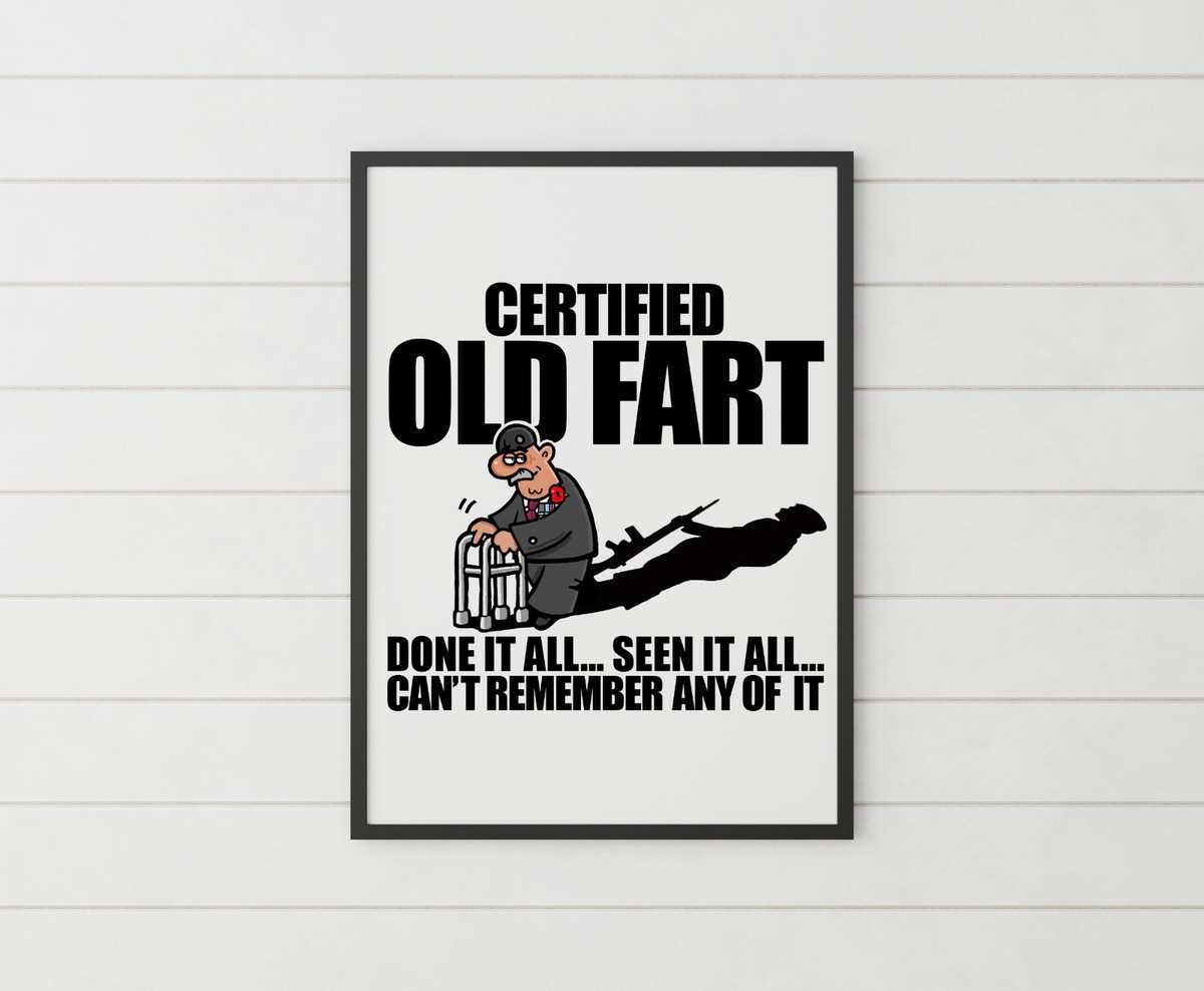 Clipart Old Fart
