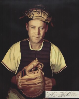 Wes Westrum Autographed Signed 8x10 Photo - MLB NY Giants Mets - w/COA ...