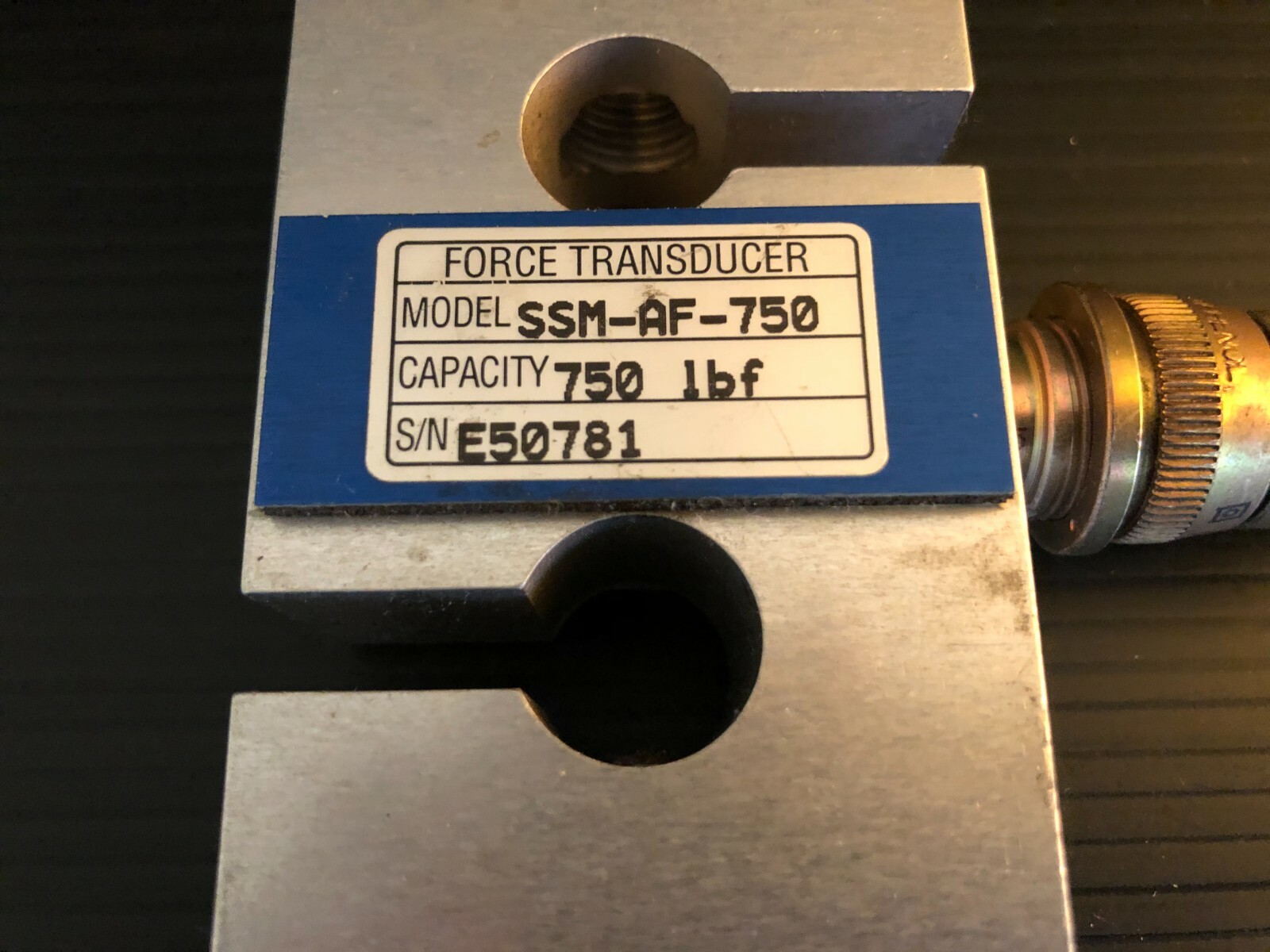 Interface Force Transducer Model: SSM-AF-750 | eBay