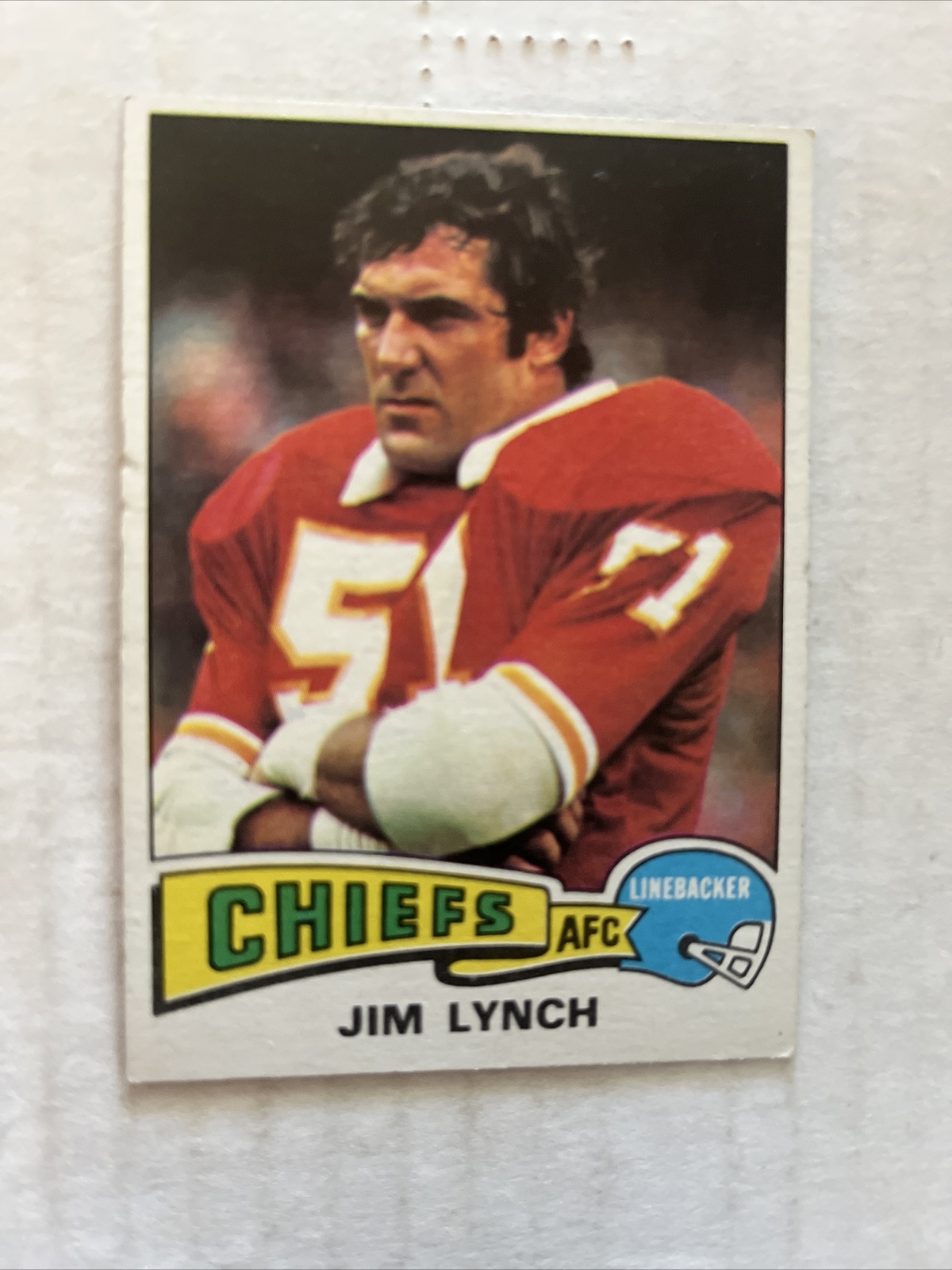1975 Jim Lynch Kansas City Chiefs Topps Football Card #254 | eBay