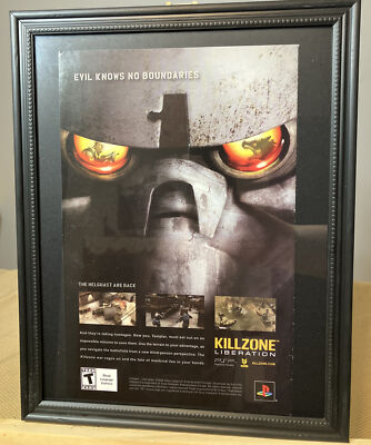 Vtg Playstation Advertisement- 2006 Killzone Liberation- Sony PSP ...