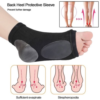 Heel Protectors Back Heel Protective Sleeve Gel Protective Socks Heel ...