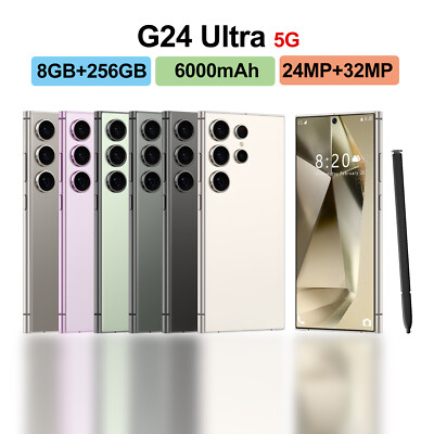 Unlocked Mobile Phone G24 Ultra 5G Dual Sim 256GB Cheap Smartphone ...