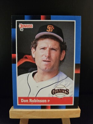 1988 Donruss - #573 Don Robinson - SAN FRANCISCO GIANTS | eBay
