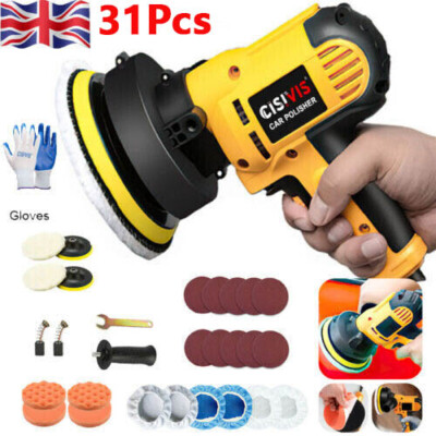 Rotary Car Polisher Buffer Sander Portable 5" Detailing Polishing ...