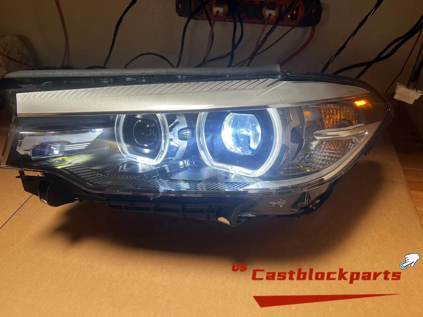 17-20 BMW 5 Series G30 G31 F90 M5 Xenon LED Adaptive Headlight Right ...