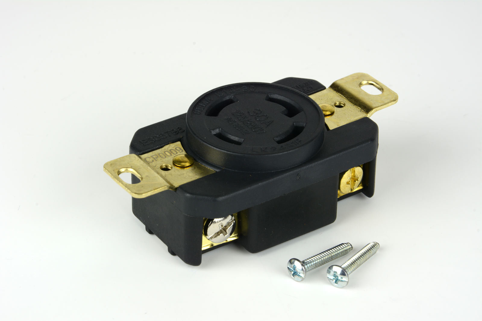 00 NEMA IEC & NEMA Contactors TEMCo NEMA L14-30R Female Receptacle 30A ...