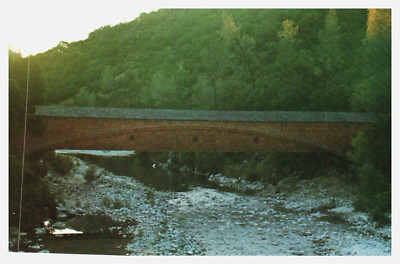 Postcard CA Old Bridgeport Covered Bridge Yuba River French Corral ...