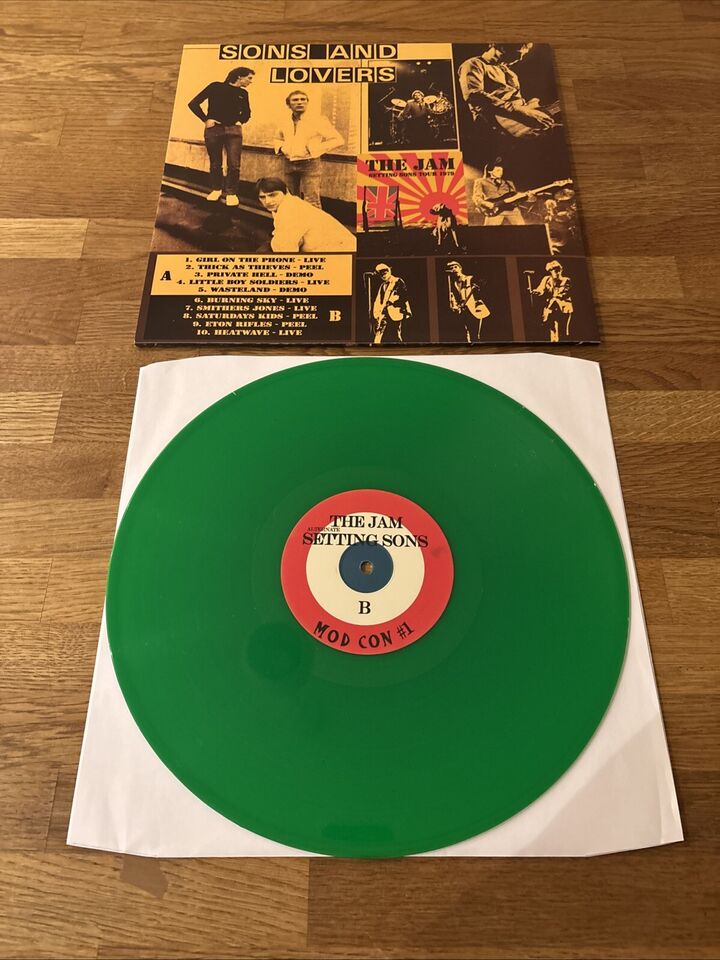 The Jam Vinyl LP - GREEN Setting Sons Tour Live, Paul Weller - Style ...